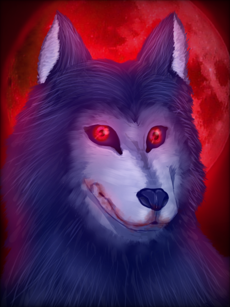 Bloody wolf - ibisPaint