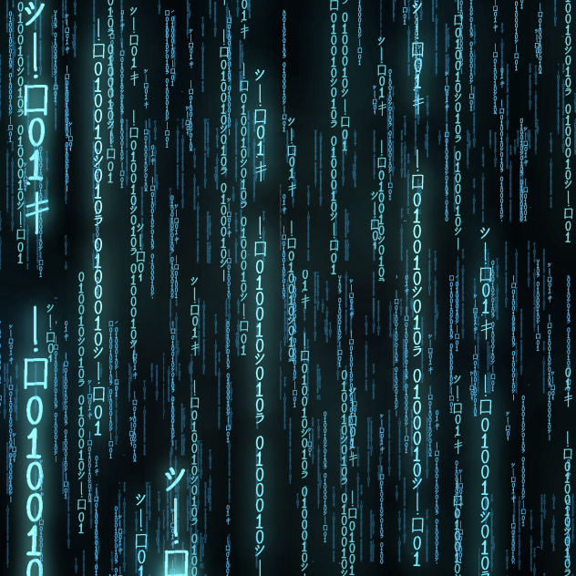 simple cyber background - ibisPaint