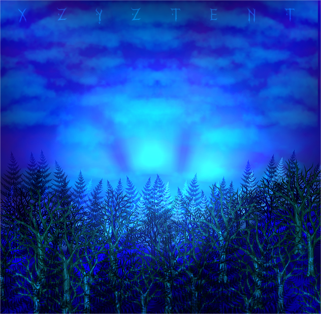 Misty Blue Mountains of Sight - ibisPaint