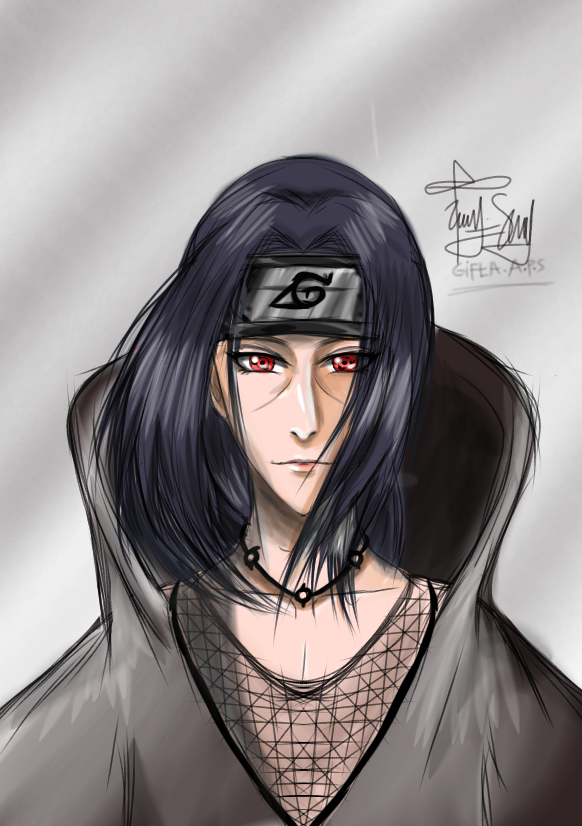 Itachi uchiha - ibisPaint