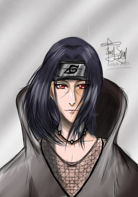 Itachi uchiha - ibisPaint