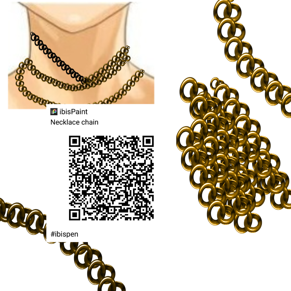 Necklace chain - ibisPaint