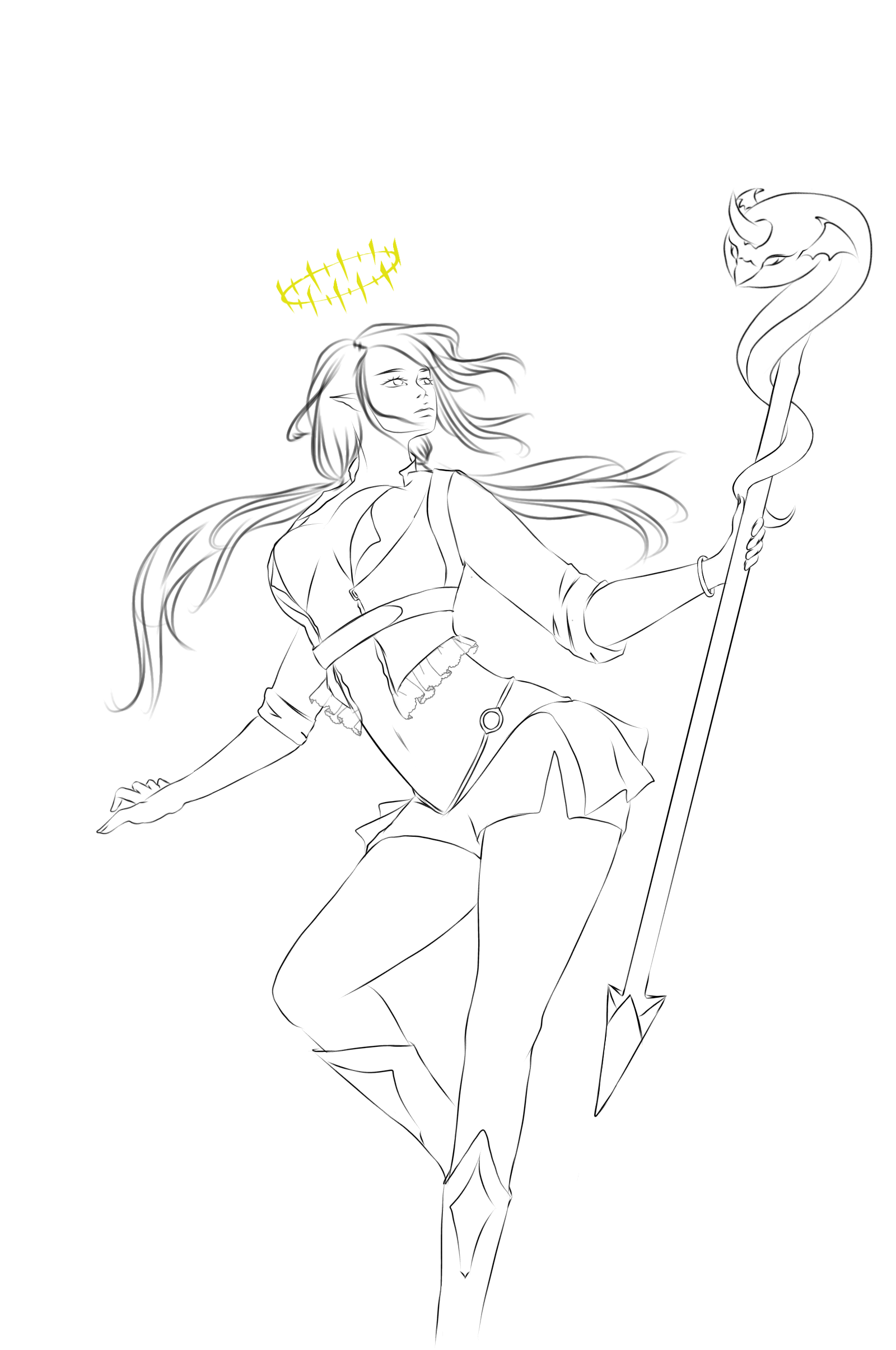 Dystopia WIP - ibisPaint