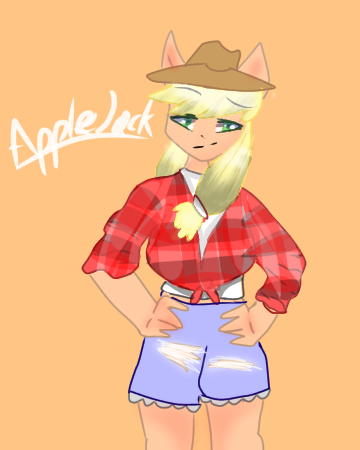 AppleJack As A Human - ibisPaint