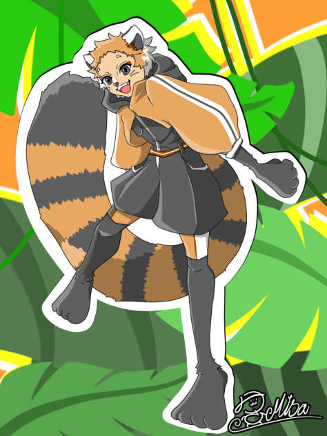 Raise your tail！ - ibisPaint