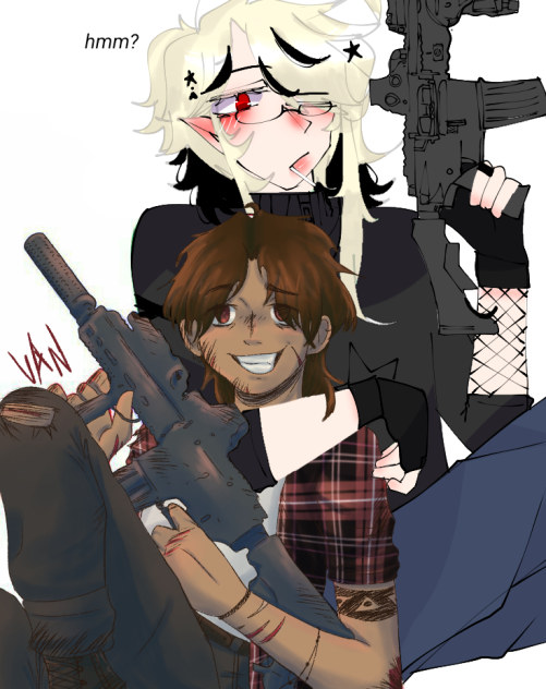 gun collab - ibisPaint