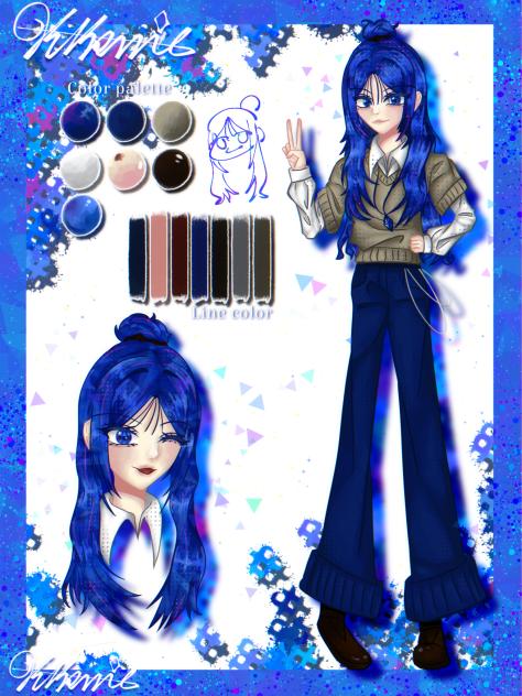 New oc design!! - ibisPaint