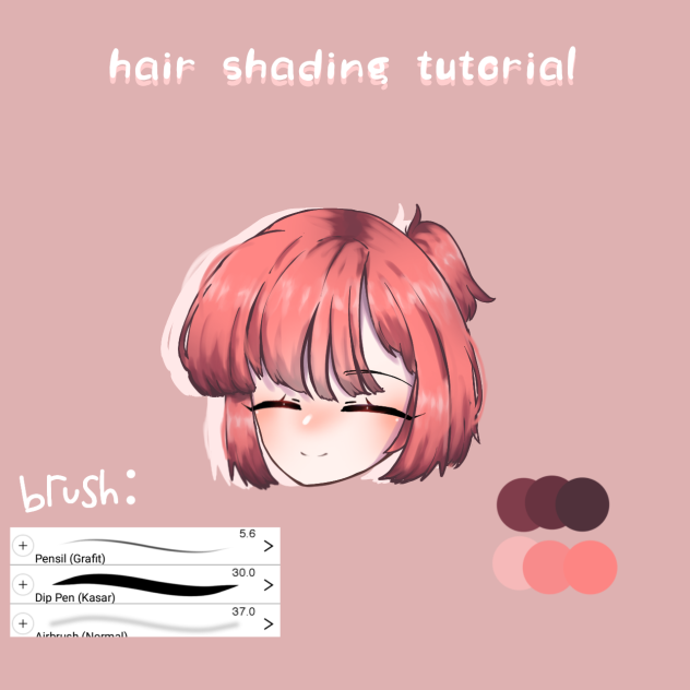 hair shading tutorial - ibisPaint