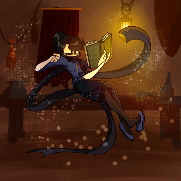 Lazy spellcasting - ibisPaint