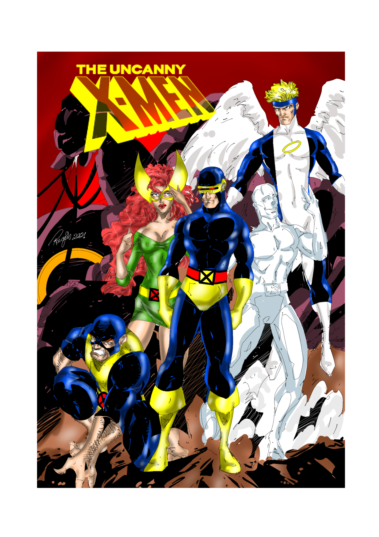 321 X-MEN - ibisPaint