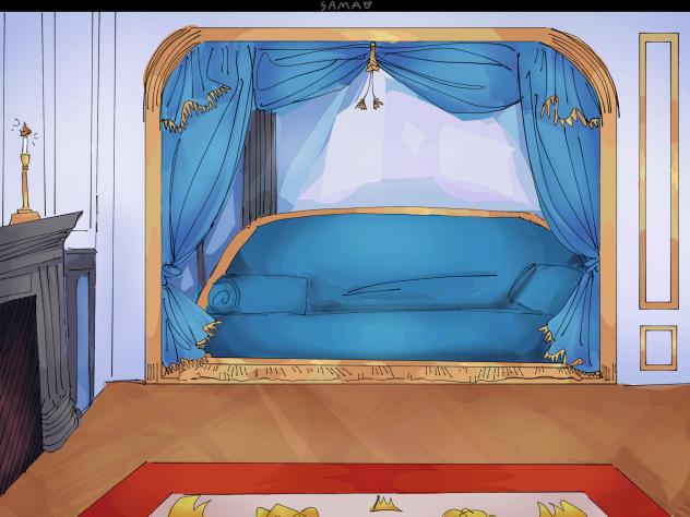 Living room 💙 - ibisPaint