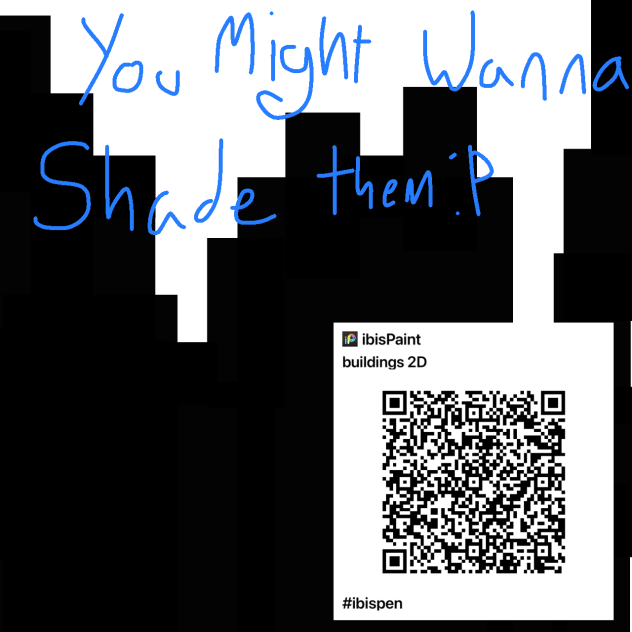 2D Buildings brush - ibisPaint