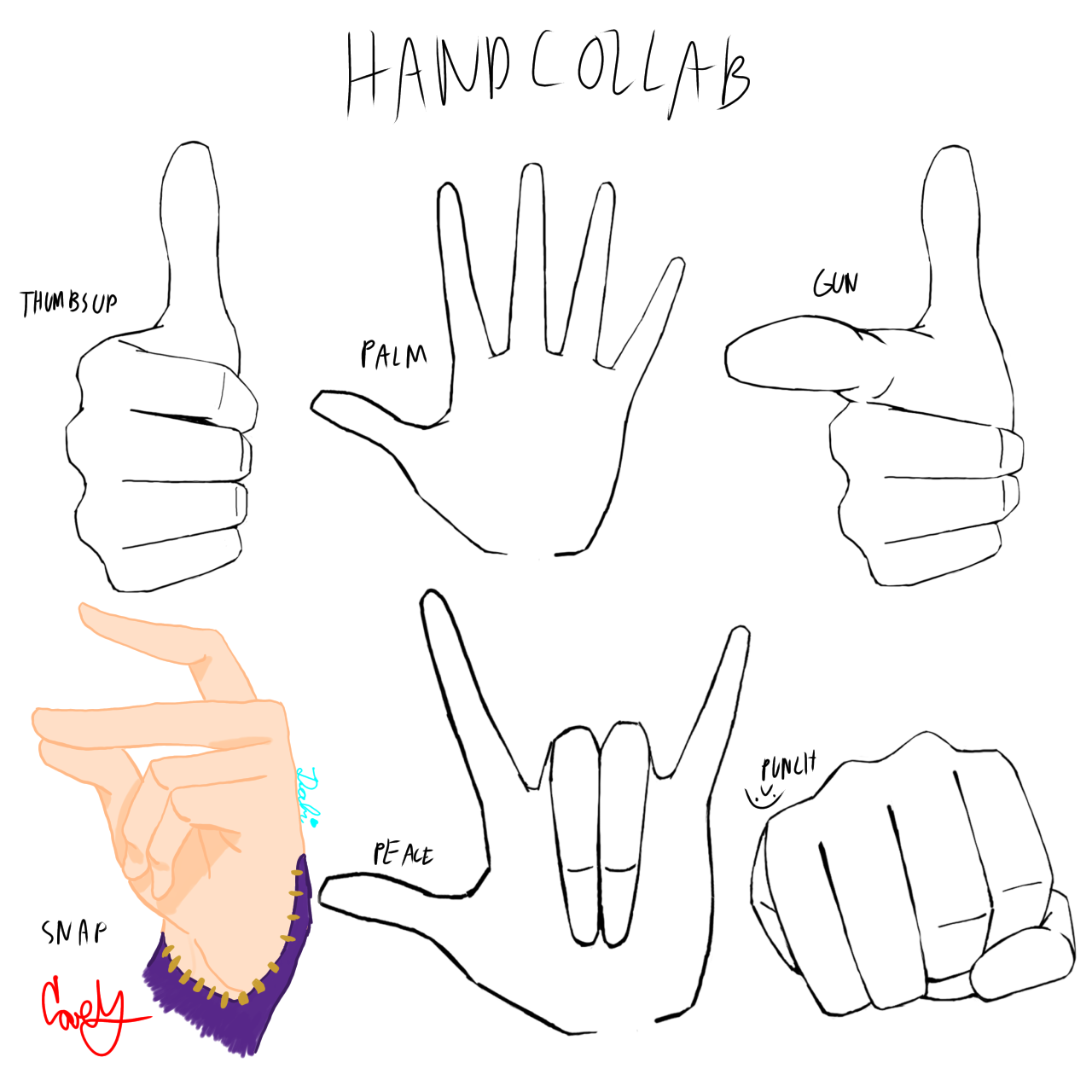 Hand collab - ibisPaint