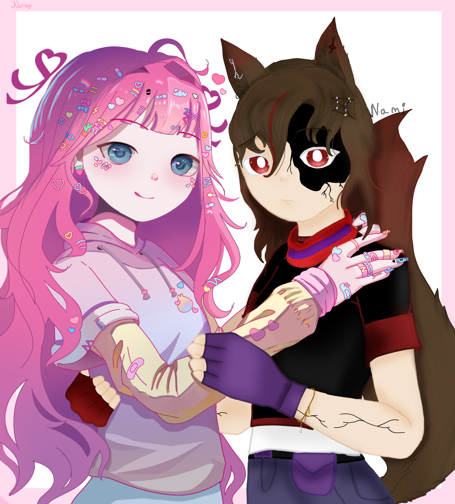 Friend collab - ibisPaint