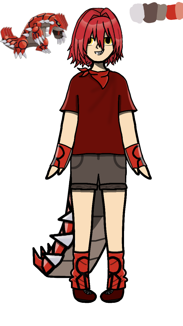 Groudon simple - ibisPaint