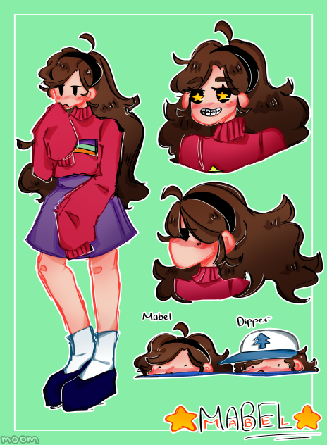 Mabel pines - ibisPaint