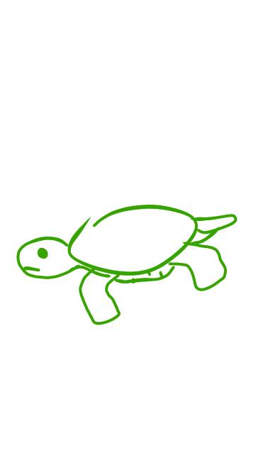 Bob the turtle - ibisPaint
