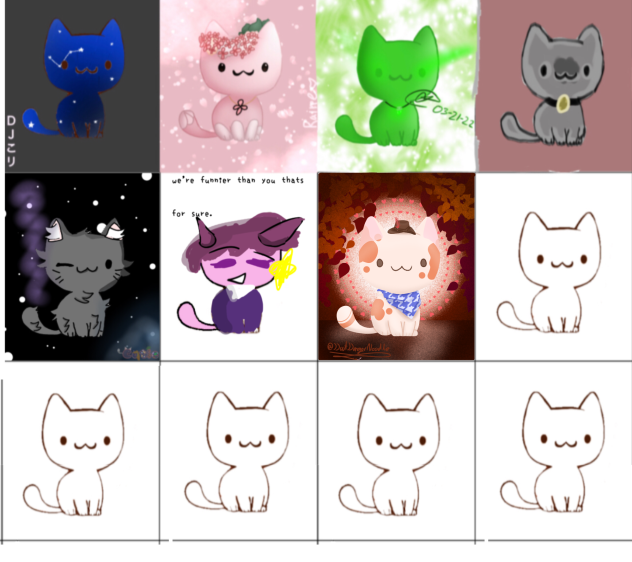 Smol cat collab - ibisPaint