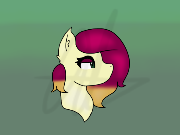 Leona Pony OC Headshot - ibisPaint