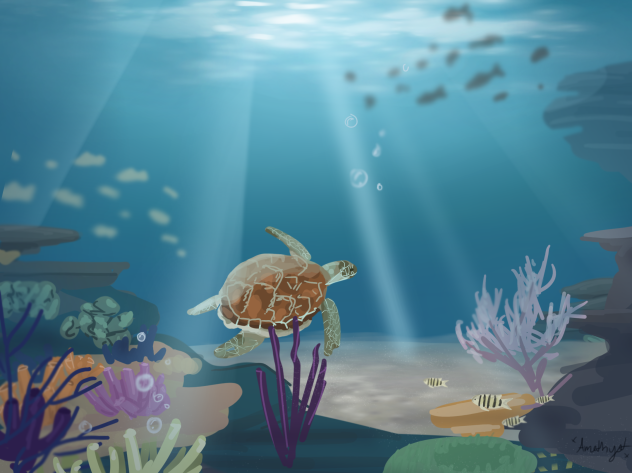 Coral reef 🪸 - ibisPaint