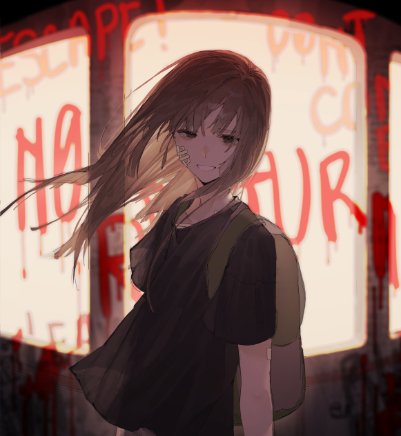 Run away - ibisPaint