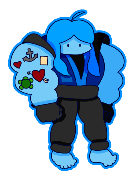 Comically Buff Hydra Sticker - ibisPaint