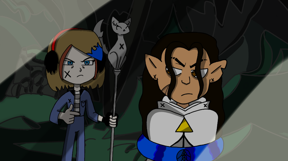 me and my enemy... - ibisPaint