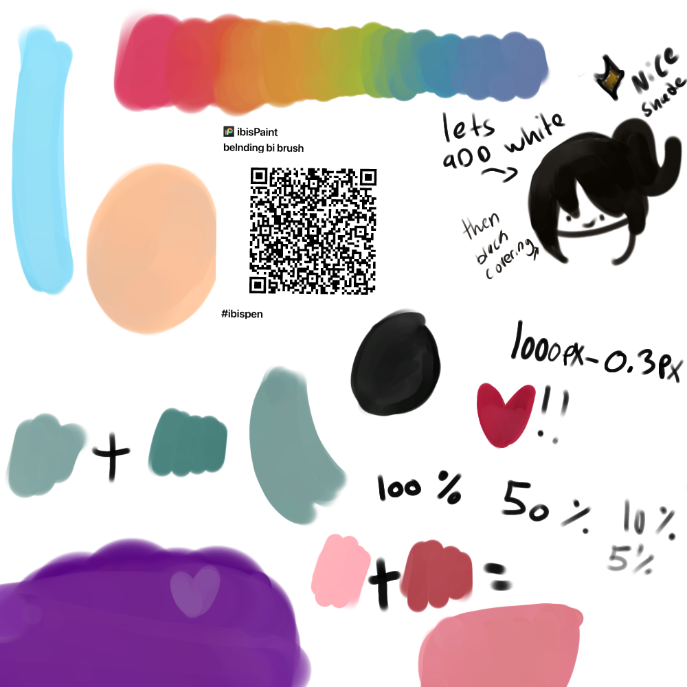 Blending or shading brush - ibisPaint