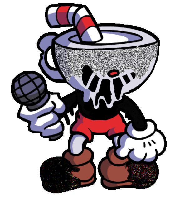 cuphead glitch corrupted - ibisPaint