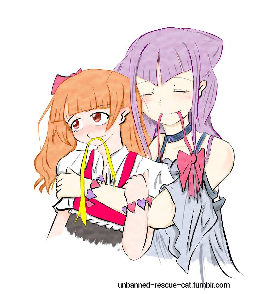 Ribbon's Heart Strings - ibisPaint