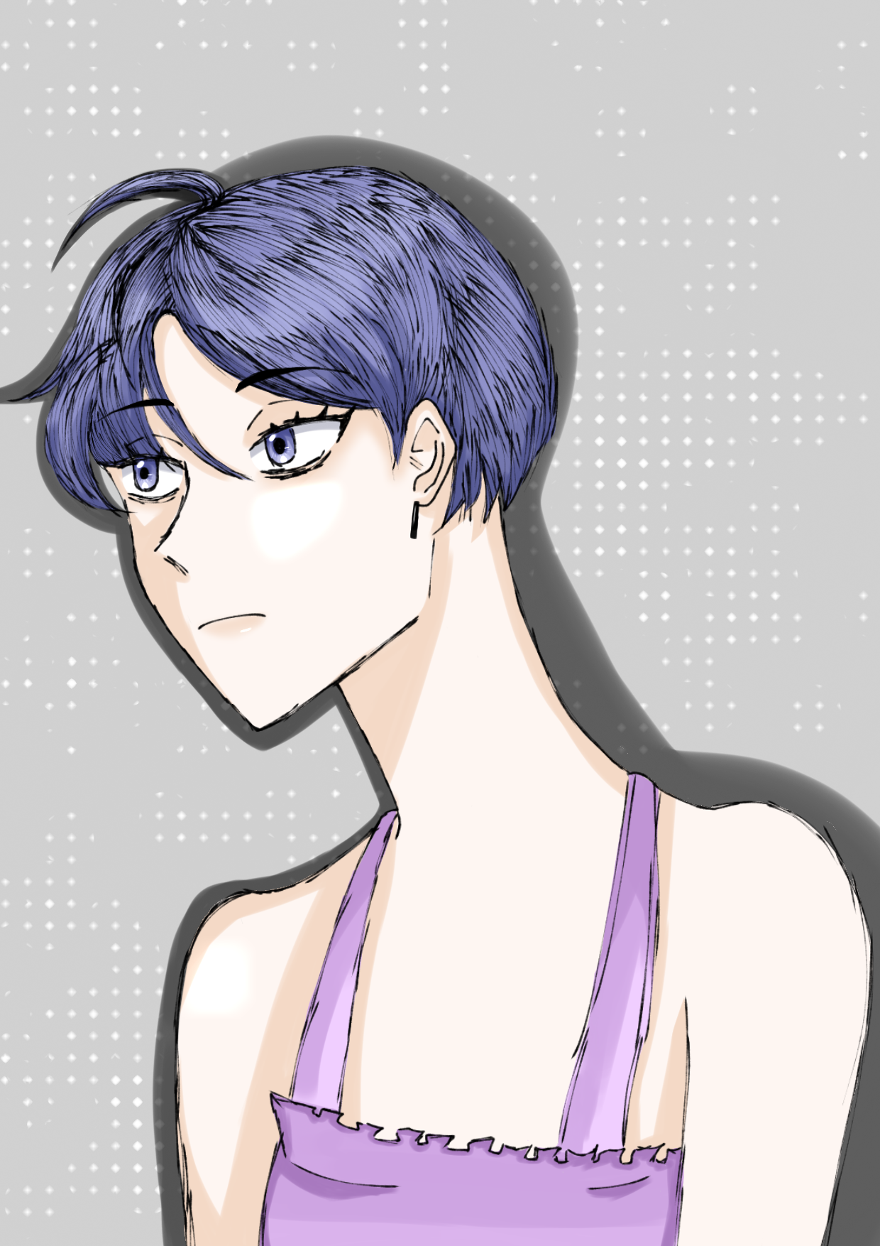 tomboy girl - ibisPaint