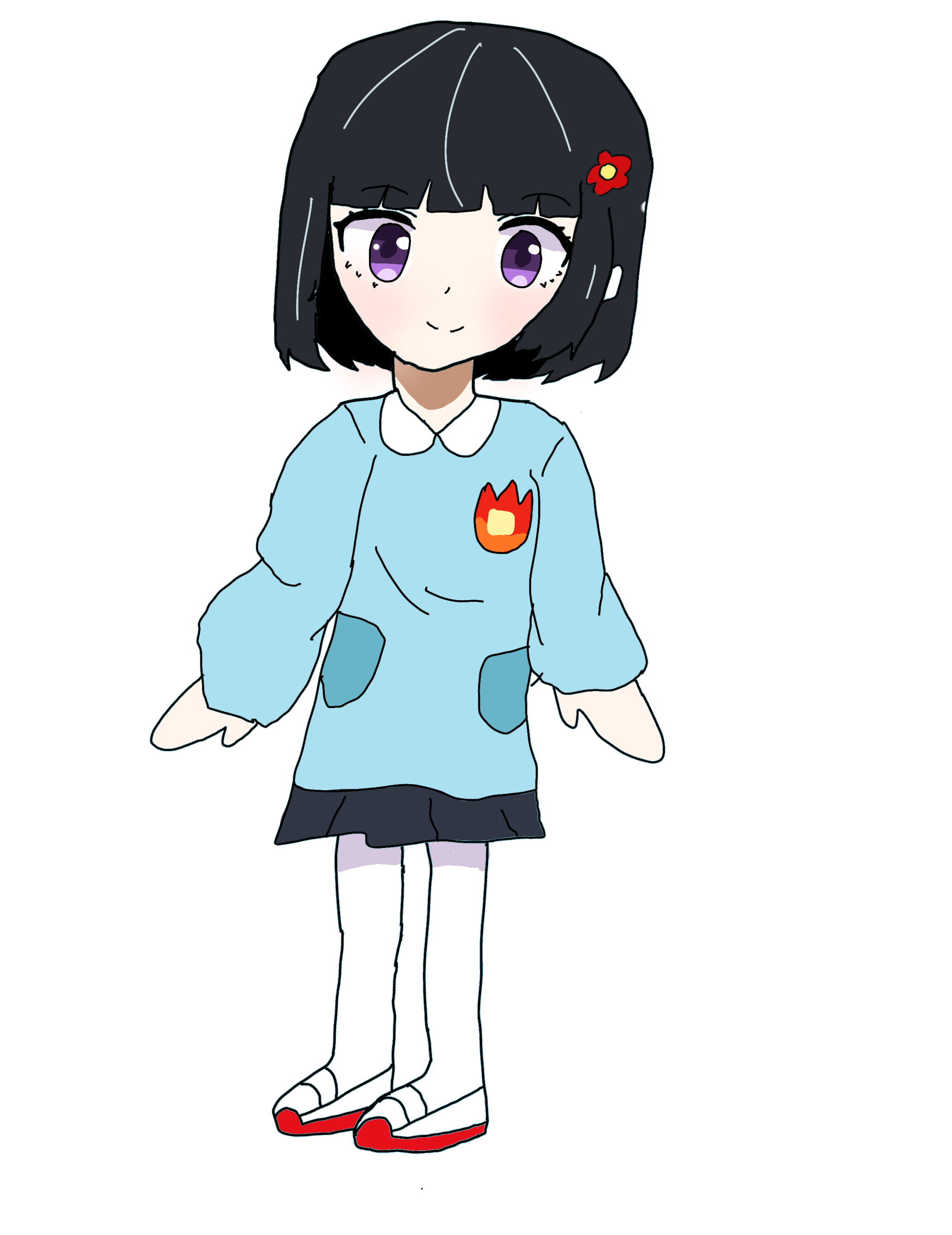 Bungo stray dog preschool - ibisPaint