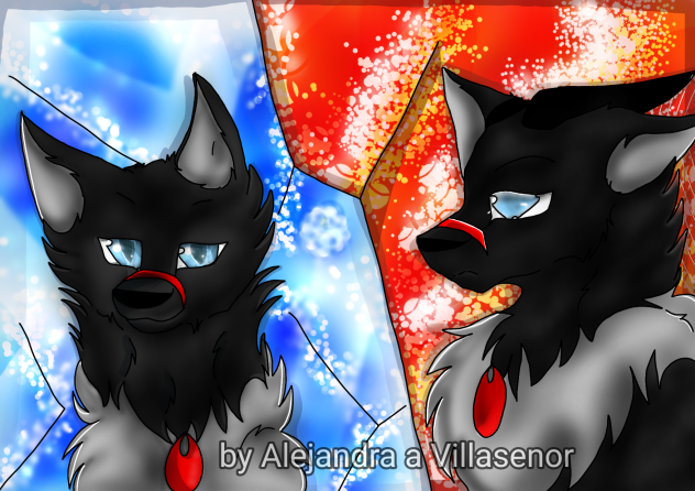 wolf love oc - ibisPaint