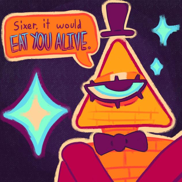 aw hell naw the bill cipher - ibisPaint