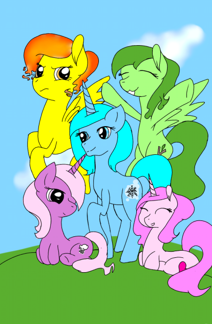 my little pony at star gems - ibisPaint