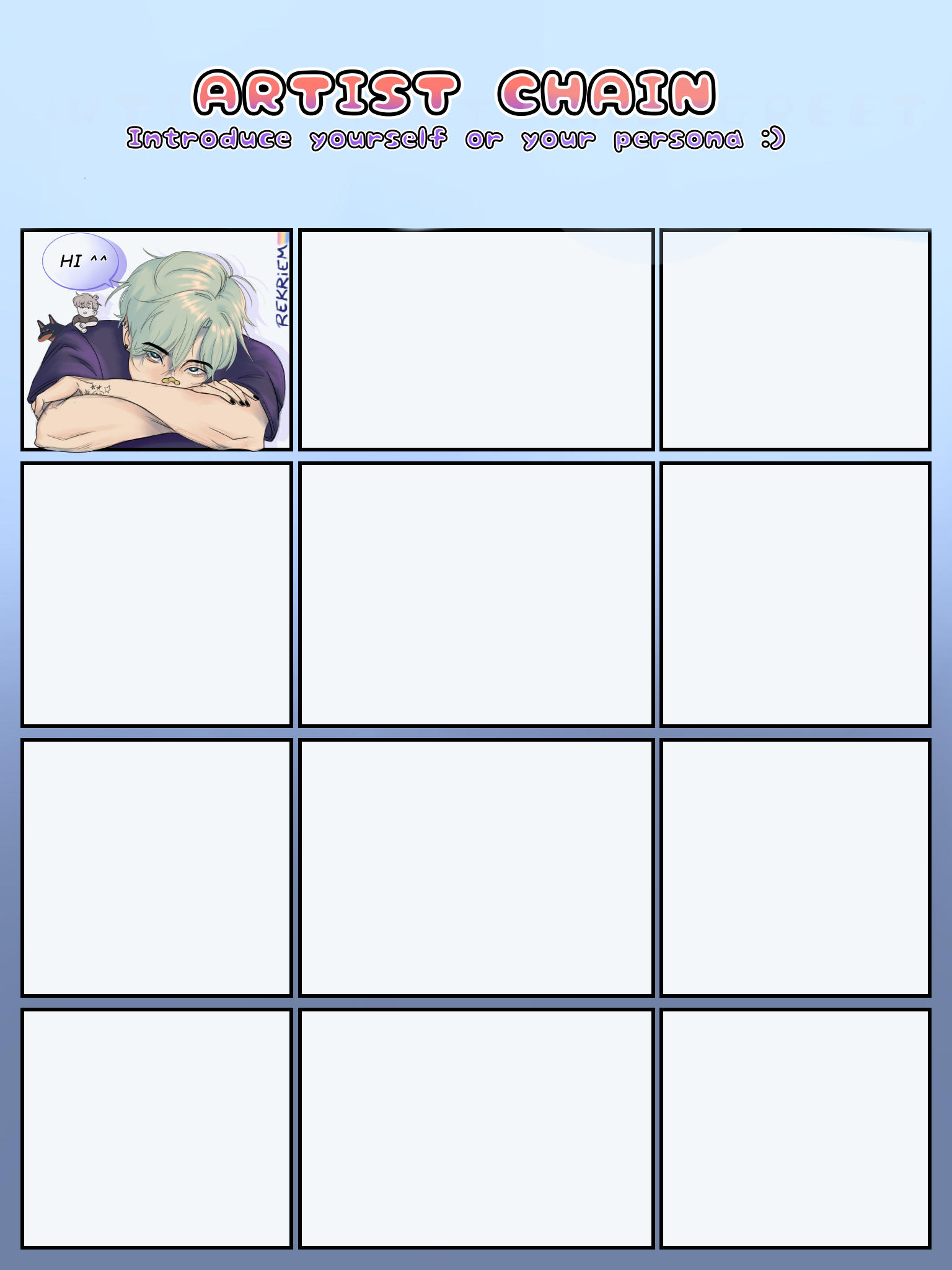 Artist Chain Collab •^• - ibisPaint