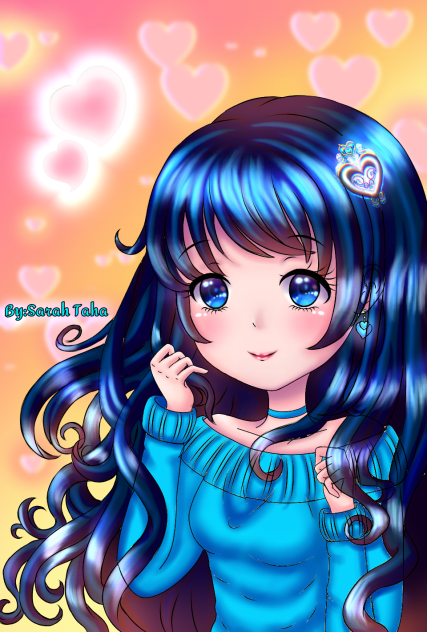 The blue princess💙 - ibisPaint