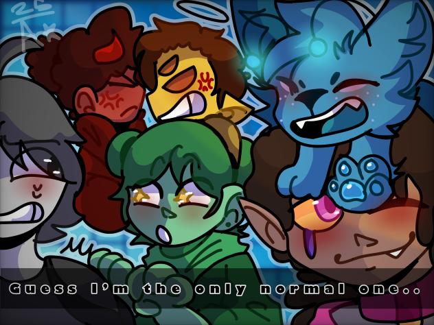 Group photo…GONE WRONG - ibisPaint