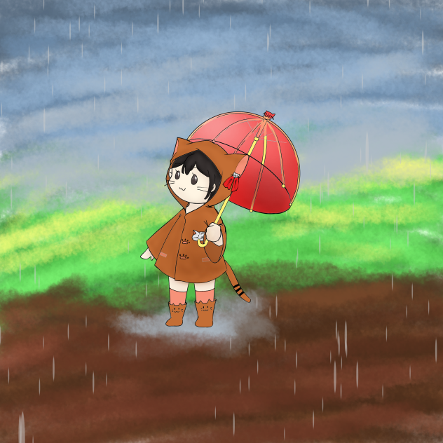 Raining - ibisPaint