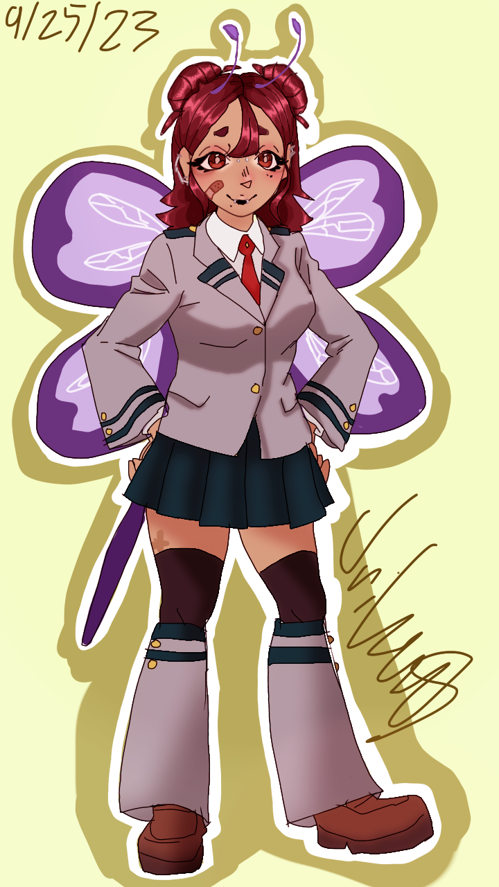Mha OC Luna raven! - ibisPaint