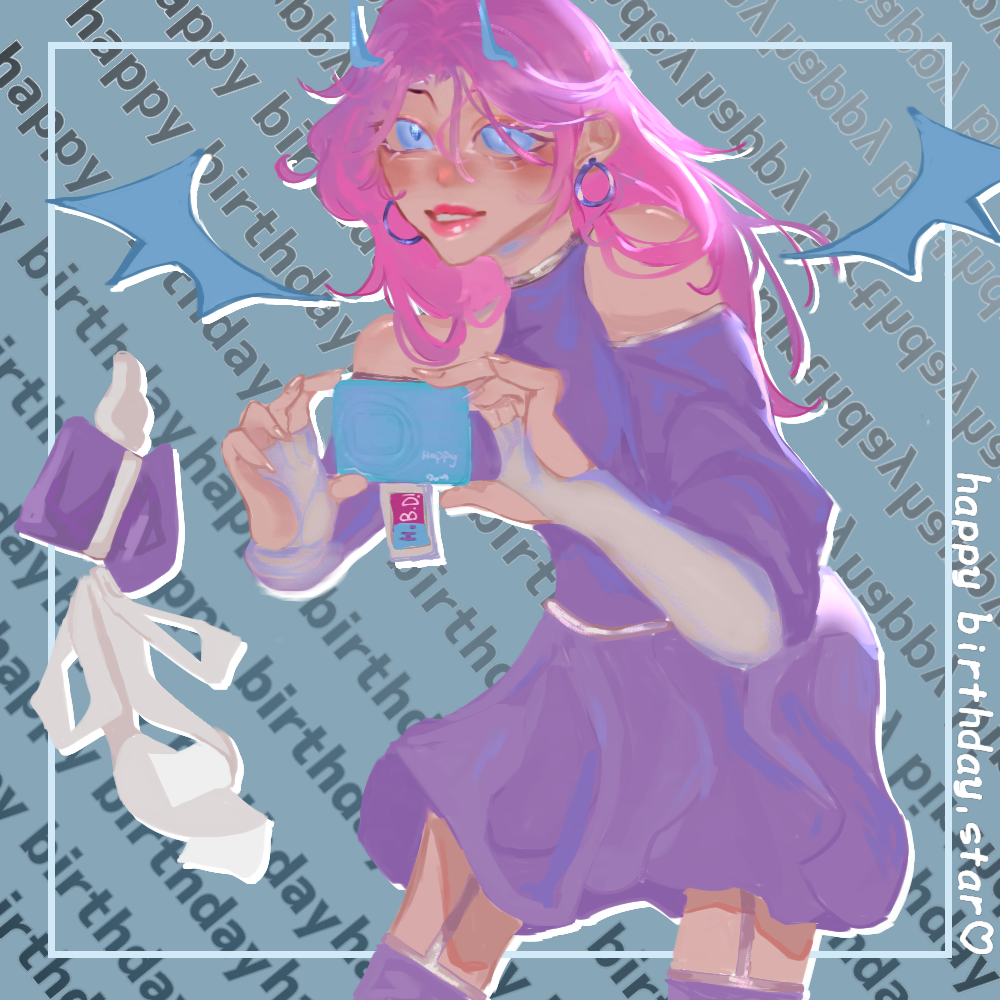 a birthday gift! - ibisPaint