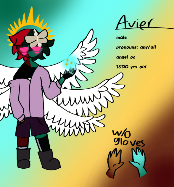 angel oc y'all made - ibisPaint