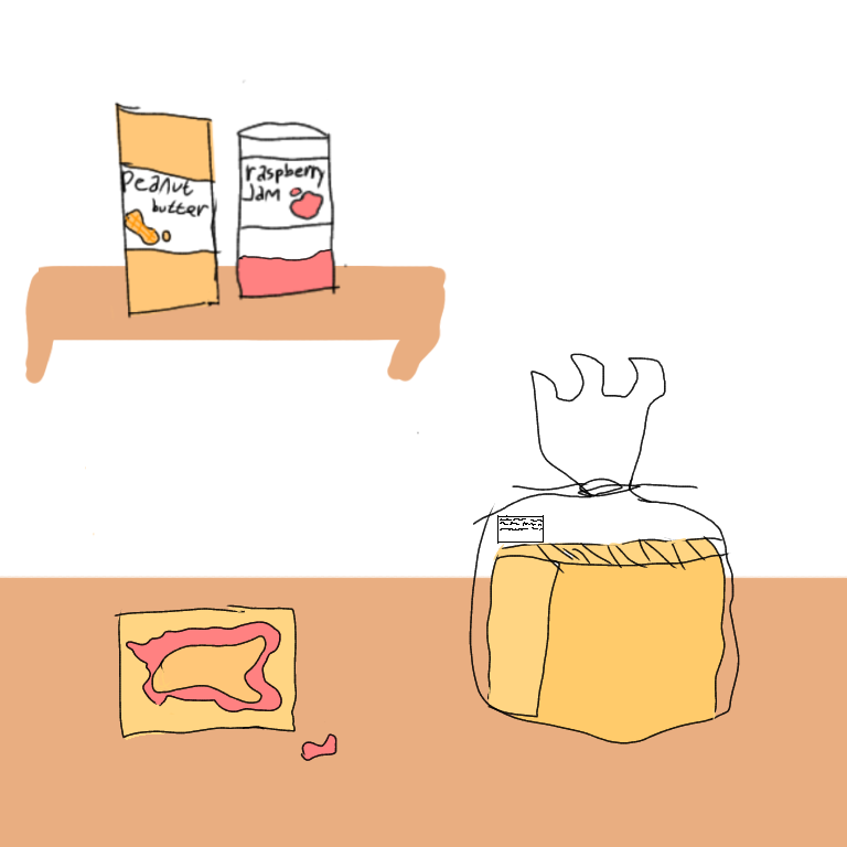 pbnrj and bread - ibisPaint