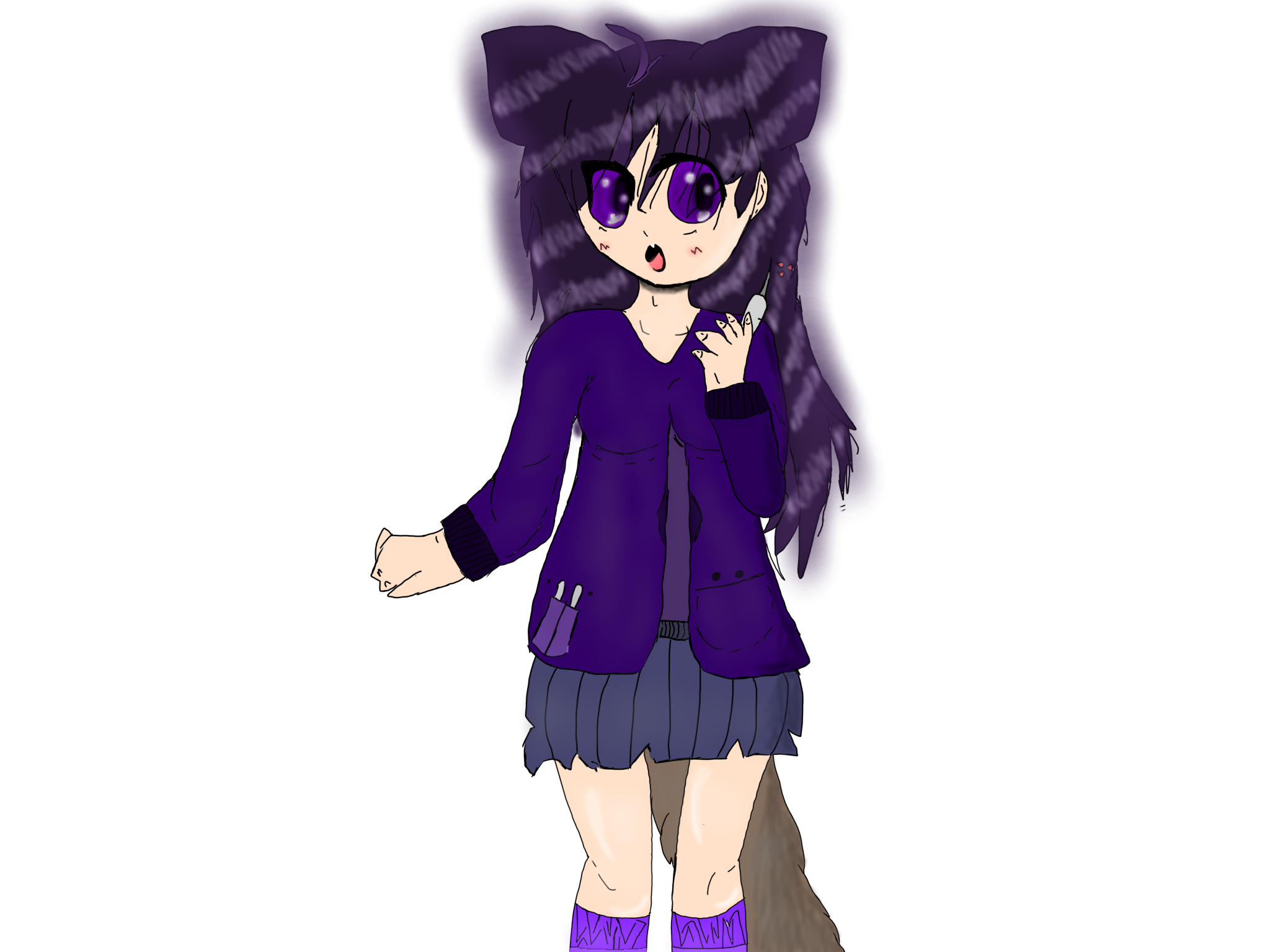 Neko Purple - ibisPaint