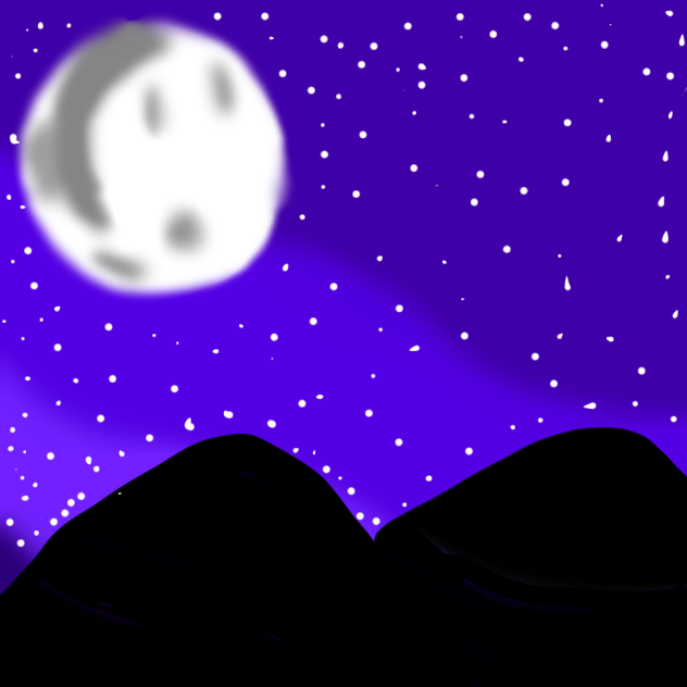 Night time - ibisPaint