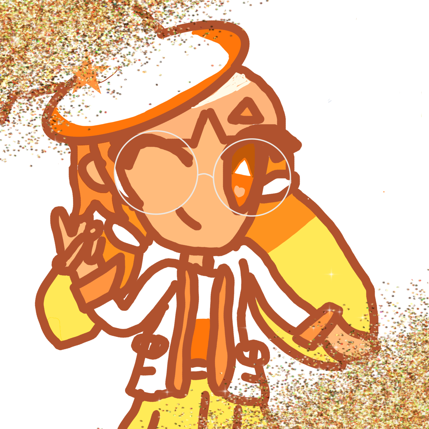 Candy corn - ibisPaint