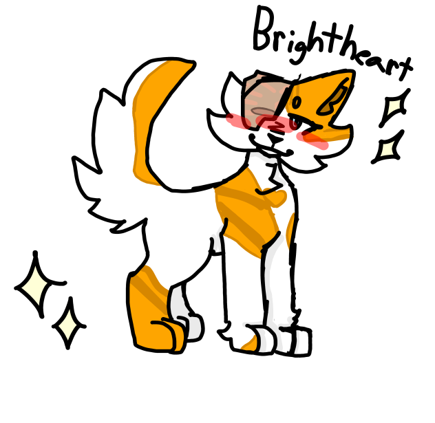 Brightheart from the Warriors series! - ibisPaint