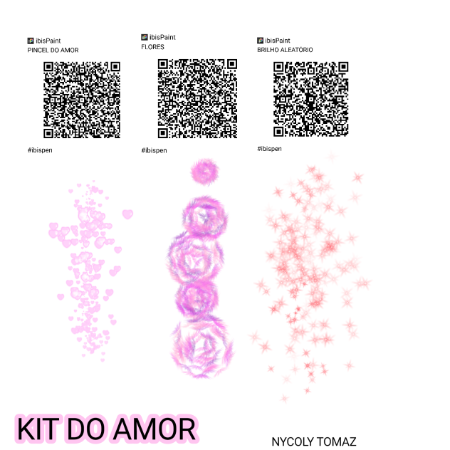 PINCÉIS DO AMOR - ibisPaint