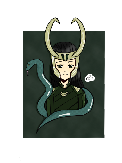 Loki laufeyson - ibisPaint
