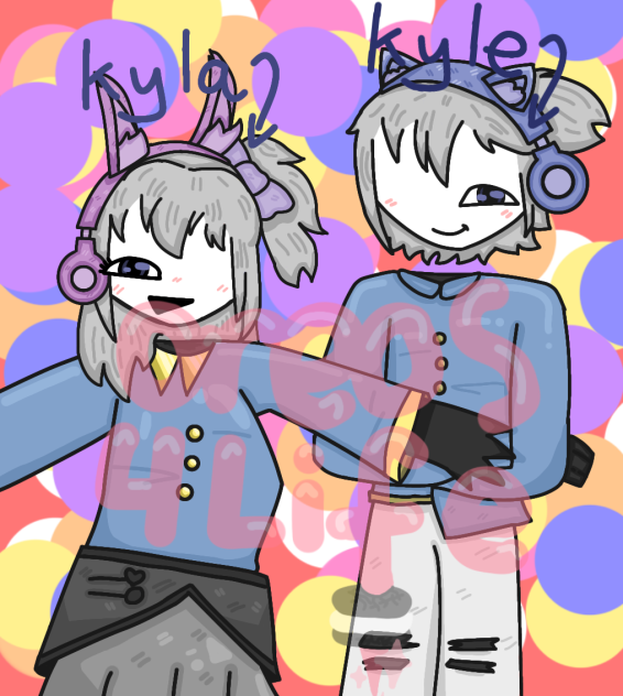 Kyla and Kyle! - ibisPaint